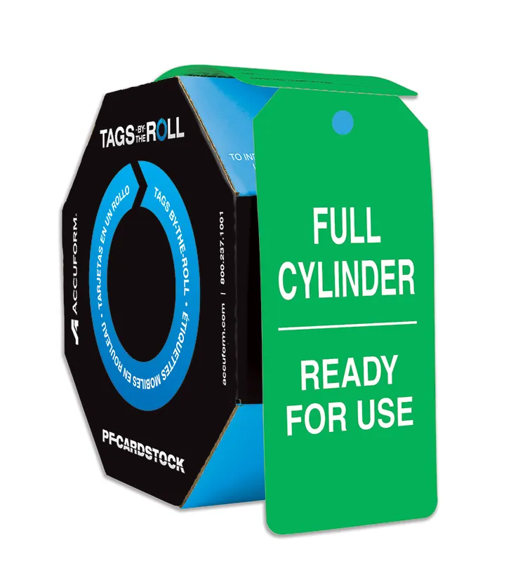 Cylinder Tags By-The-Roll: Full Cylinder - Ready For Use – Rhino ...